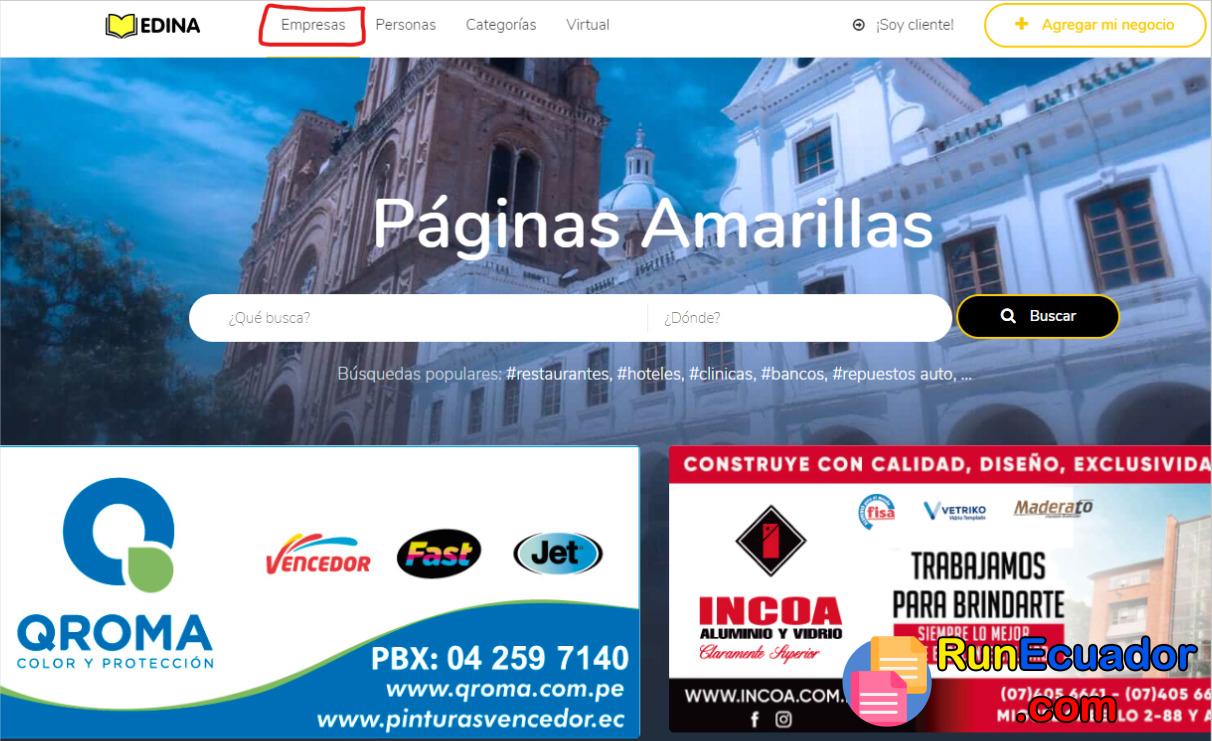 Guía Telefónica CNT 2025 - EcuGob.com