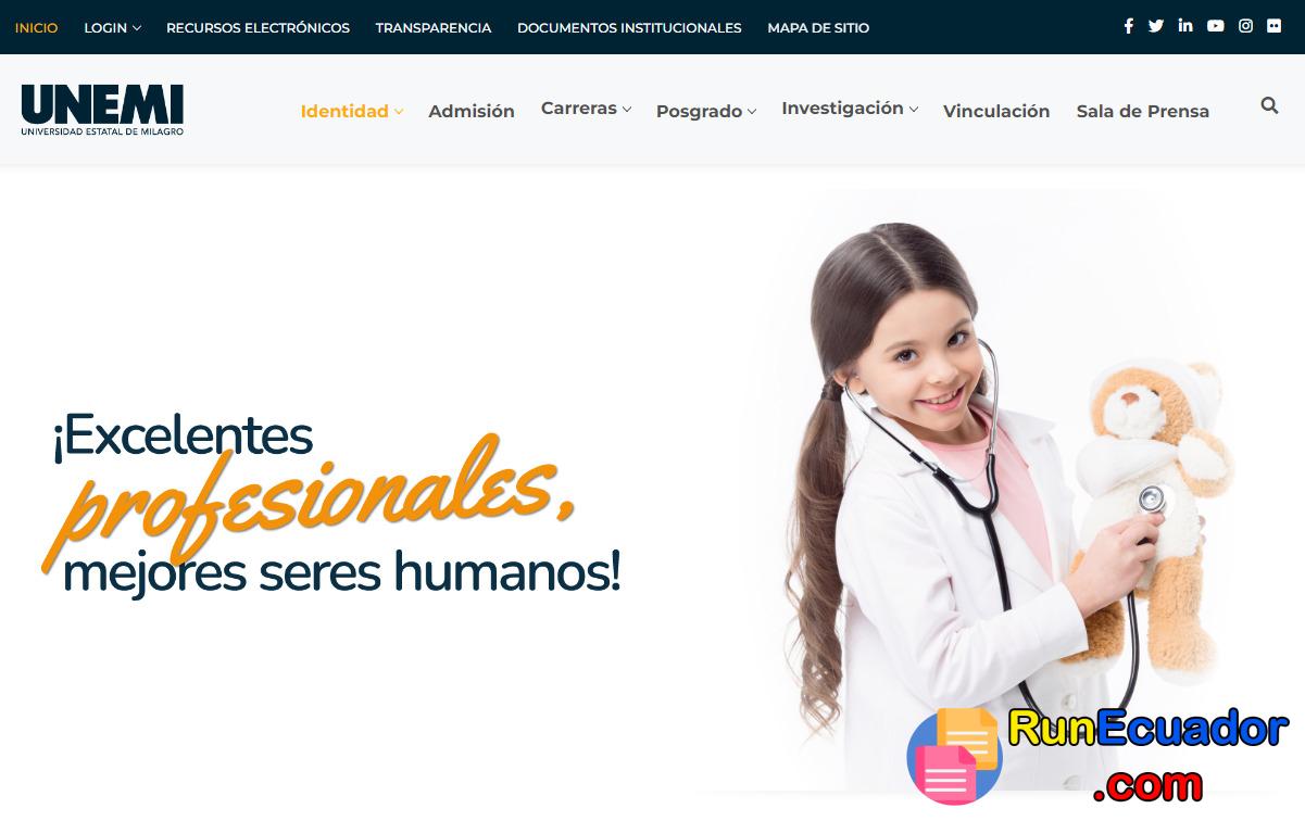 Correo Institucional UNEMI 2025 - EcuGob.com